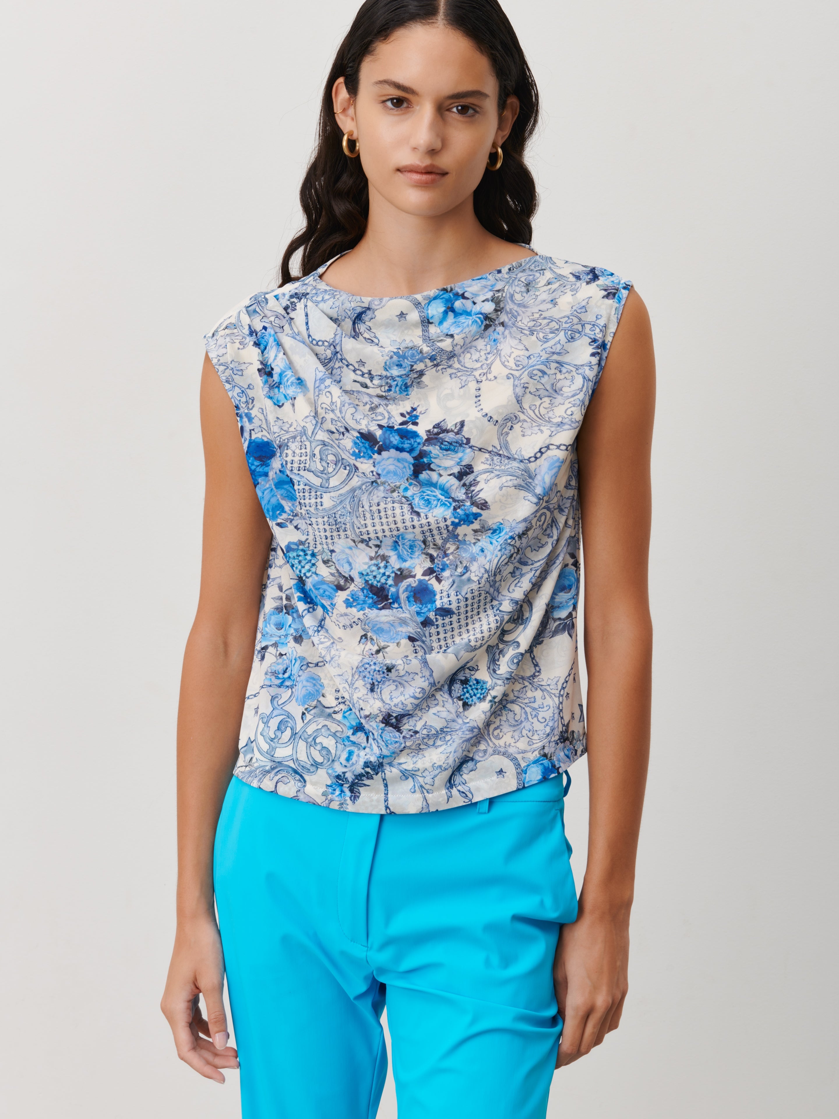 Bloom Top | Blue | Jane Lushka